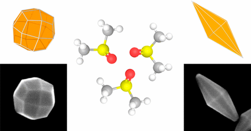 在二甲基亚砜中形成金纳米晶体：由 {311} 面包围的梯形和双锥体纳米晶体,Journal of the American Chemical ...