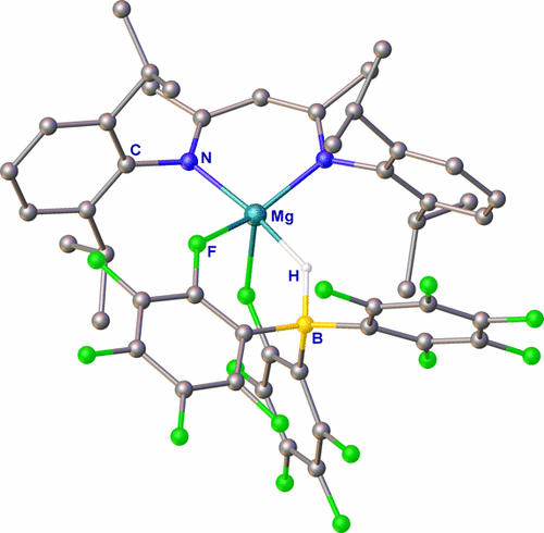 [HB（C 6 F 5 ） 3 ] - 阴离子的碱土衍生物,Inorganic Chemistry - X-MOL