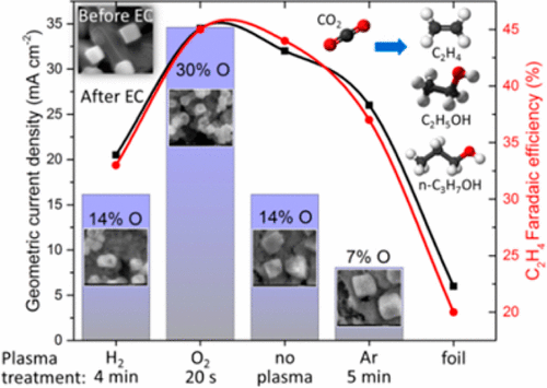 Plasma-Activated Copper Nanocube Catalysts for Efficient Carbon Dioxide ...