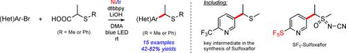 Ni/Ir-Catalyzed Photoredox Decarboxylative Coupling of S-Substituted ...