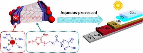 Self-Assembled Amphiphilic Block Copolymers/CdTe Nanocrystals for Efficient Aqueous-Processed ...