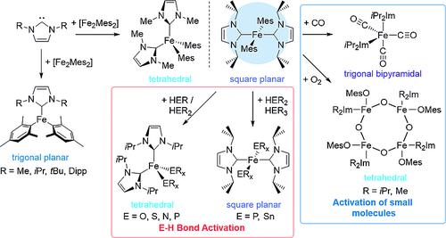 Synthesis and Reactivity of NHC-Stabilized Iron(II)–Mesityl Complexes ...