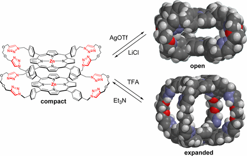 Chemically Induced Breathing of Flexible Porphyrinic Covalent Cages,The ...