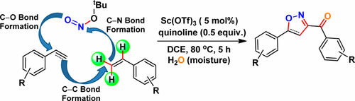 tert-Butyl Nitrite-Mediated Domino Synthesis of Isoxazolines and ...
