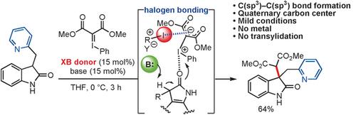 Electrophilic Activation of Iodonium Ylides by Halogen-Bond-Donor ...