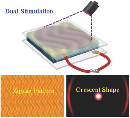 Controllable Dynamic Zigzag Pattern Formation in a Soft Helical ...