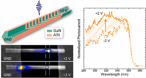 Bias-Controlled Spectral Response in GaN/AlN Single-Nanowire ...