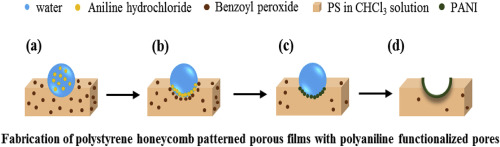 聚苯胺装饰的蜂窝状毛孔：在呼吸图方法中使用反应性蒸气,Polymer - X-MOL