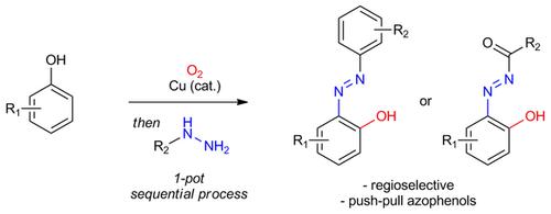 苯酚与肼或酰肼的形式脱氢偶联合成邻偶氮酚,Chemistry - A European Journal - X-MOL