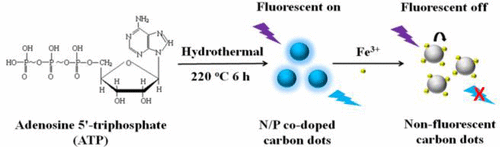 Highly Fe3+-Selective Fluorescent Nanoprobe Based on Ultrabright N/P Codoped Carbon Dots and Its ...