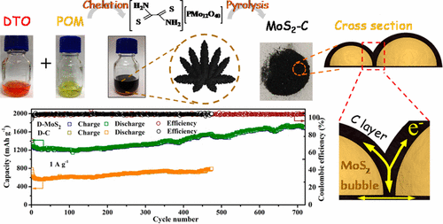 Supernormal Conversion Anode Consisting of High-Density MoS2 Bubbles ...