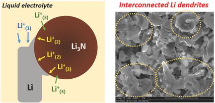 Dendrite‐Suppressed Lithium Plating from a Liquid Electrolyte via ...