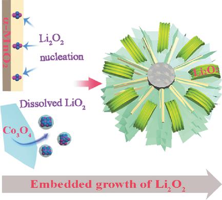 Realizing the Embedded Growth of Large Li2O2 Aggregations by Matching ...