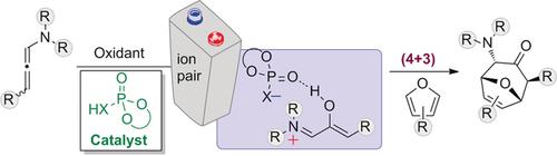 Enantioselective Oxidative (4+3) Cycloadditions between Allenamides and ...