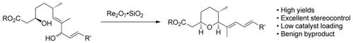 Re2O7-Mediated Dehydrative Cyclization Reactions: Total Synthesis of ...