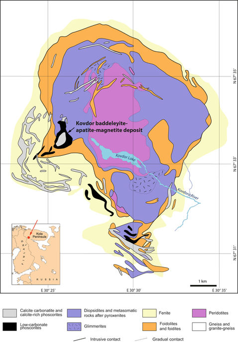 Approach of automatic 3D geological mapping: the case of the Kovdor ...