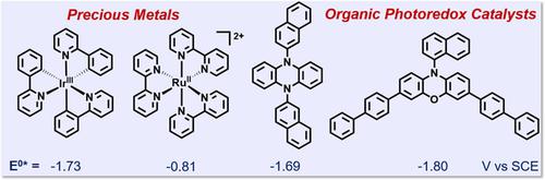 Strongly Reducing, Visible-Light Organic Photoredox Catalysts as ...