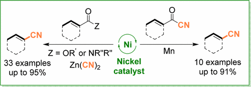 Nickel-Catalyzed C–CN Bond Formation via Decarbonylative Cyanation of ...