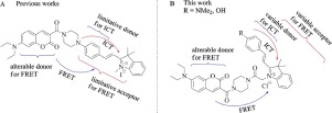 A rational design of ratiometric fluorescent probes based on new ICT/FRET platform and imaging ...