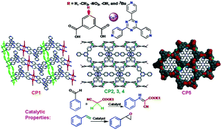 Structural diversity and catalytic properties of five Co2(COO)4 cluster ...