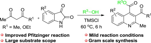 An improved Pfitzinger reaction: Eco-efficient synthesis of quinaldine ...