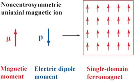 Single-Domain Ferromagnet of Noncentrosymmetric Uniaxial Magnetic Ions ...