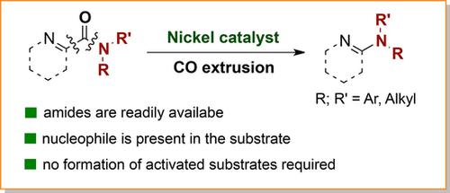 Synthesis of Amidines from Amides Using a Nickel-Catalyzed ...