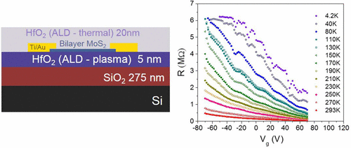 Electronic Transport in Bilayer MoS2 Encapsulated in HfO2,ACS Applied ...