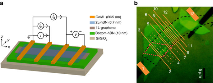 Bias induced up to 100% spin-injection and detection polarizations in ...