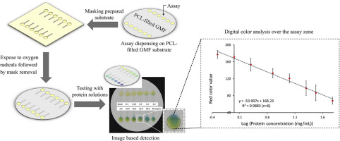 Patterned polycaprolactone-filled glass microfiber microfluidic devices ...