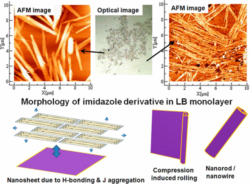 Study of Compression-Induced Supramolecular Nanostructures of an Imidazole Derivative by ...