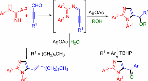 Substrate-Controlled Selectivity Switch in a Three-Component Reaction: A Ag-Catalyzed Strategy ...