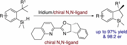 Ir-Catalyzed Enantioselective, Intramolecular Silylation of Methyl C–H ...