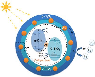 Fabrication of g-C3N4/Au/C-TiO2 Hollow Structures as Visible-Light-Driven Z-Scheme ...