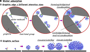 Temperature dependence of water adsorption on highly graphitized carbon ...