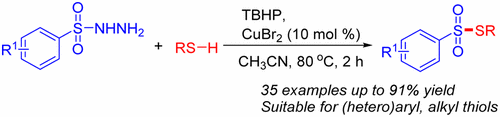 Copper-Catalyzed TBHP-Mediated Radical Cross-Coupling Reaction of ...