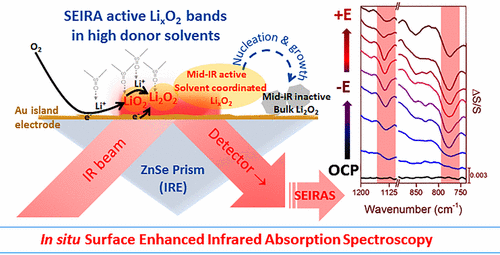 In Situ Surface-Enhanced Infrared Spectroscopy to Identify Oxygen ...
