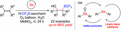 Combination of Lewis Basic Selenium Catalysis and Redox Selenium ...