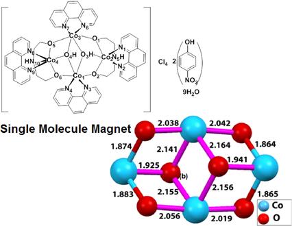 Hydroxide‐Bridged Mixed‐Valence Tetranuclear Cobalt 4‐Nitrophenol ...