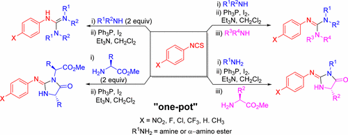 Ph3P/I2-Mediated Synthesis of N,N′,N″-Substituted Guanidines and 2 ...