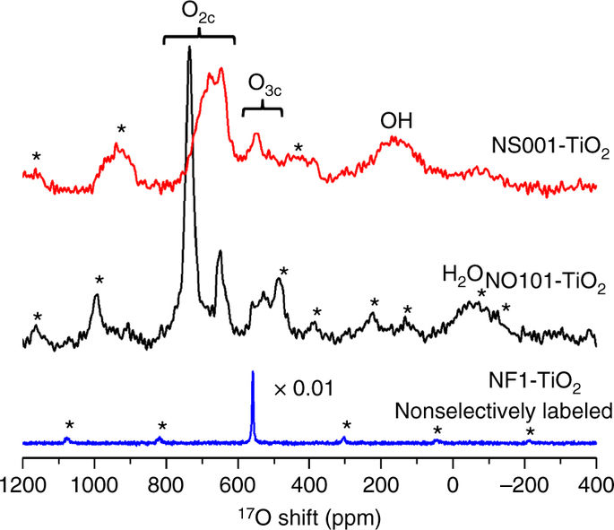 用17O固态NMR光谱区分刻面氧化物纳米晶体。,Nature Communications - X-MOL