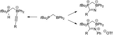 Reactivity of the geminal phosphinoborane tBu2PCH2BPh2 towards alkynes ...