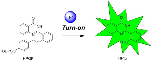 A novel HPQ-based turn-on fluorescent probe for detection of fluoride ions in living cells ...