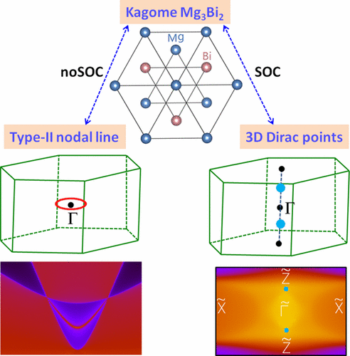 Topological Type-II Nodal Line Semimetal and Dirac Semimetal State in ...