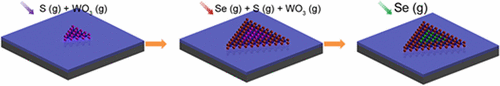 Synthesis of Ultrathin Composition Graded Doped Lateral WSe2/WS2 ...