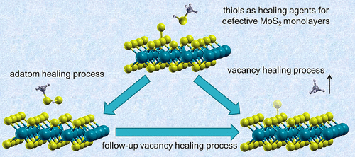 Chemical and Electronic Repair Mechanism of Defects in MoS2 Monolayers ...