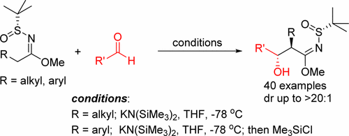 Aldol Reaction of N-tert-Butanesulfinyl Imidates under Basic Conditions ...
