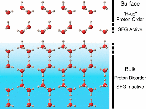 Proton Order toward the Surface of Ice Ih Revealed by Heterodyne ...