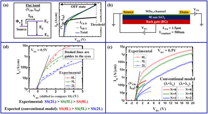 Understanding contact gating in Schottky barrier transistors from 2D ...