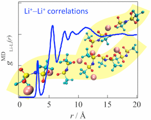 Long-Range Ion-Ordering in Salt-Concentrated Lithium-Ion Battery ...